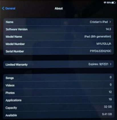 iPad model number, iPad serial number 2010-2024, what is means, decoder ...