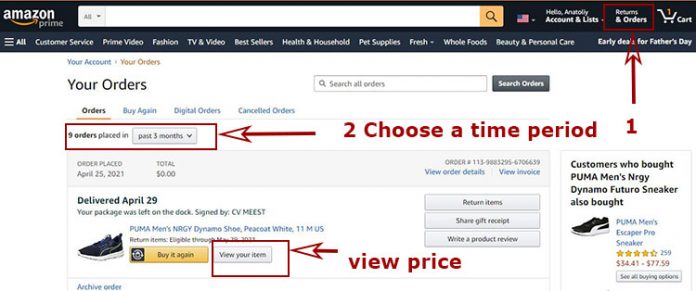 How to see all your Amazon purchases | en.tab-tv.com