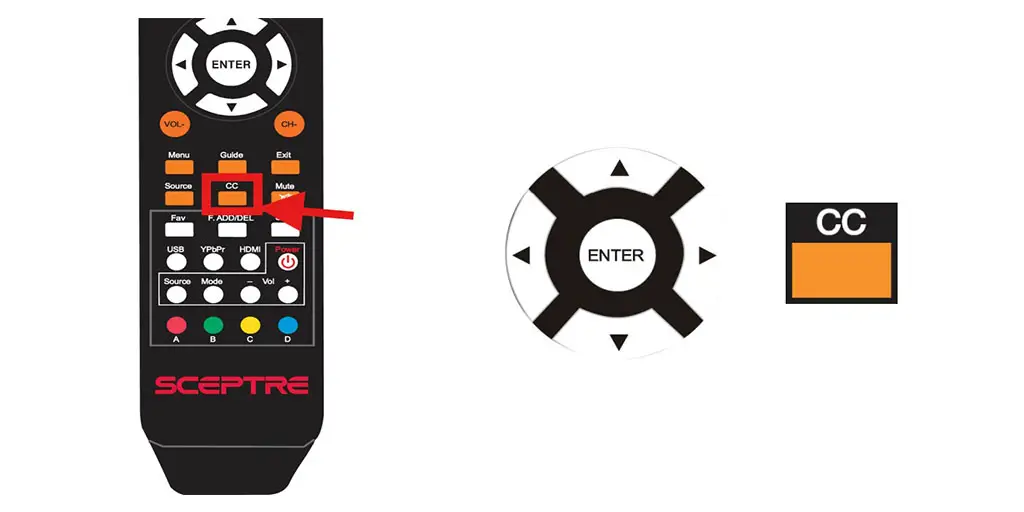 How to turn on subtitles on Sceptre TV | en.tab-tv.com