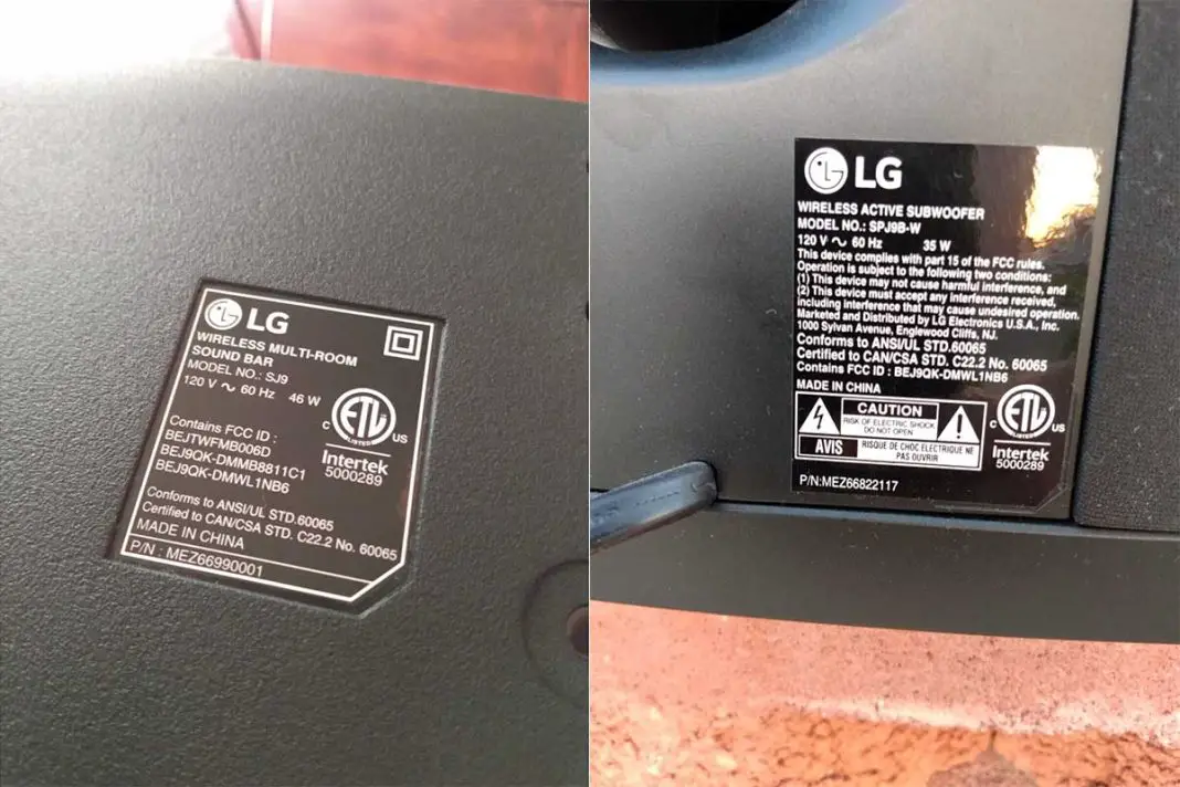 LG Audio system model number decode, explained 2011-2022 | en.tab-tv.com