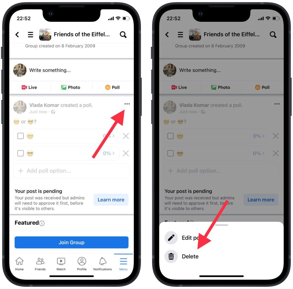 How to close a poll on Facebook | en.tab-tv.com
