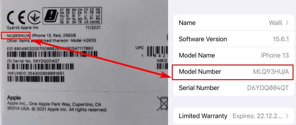 Apple IPhone Model Number Mean Explained En tab tv